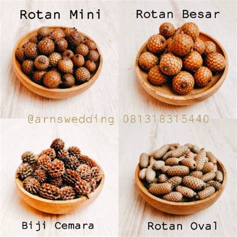 Jual BIJI ROTAN SATUAN BIJI BIJIAN BIJI RUSTIC HIASAN RUSTIC HIASAN