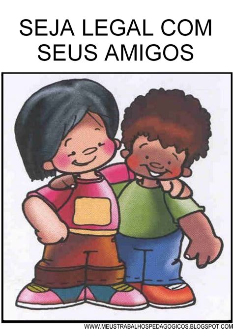 Meus Trabalhos Pedagógicos Regras de Convivência