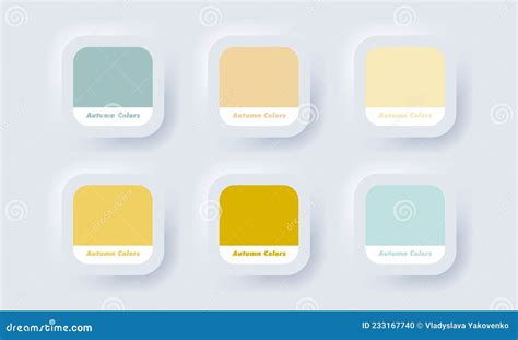 Pantone Palette Line And Glyph Icon Color Guide Vector Illustration