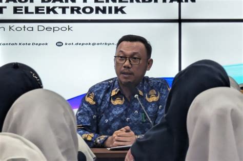 BPN Kota Depok Launching Kantor Elektronik Juni 2024 Ipol Id