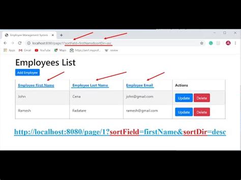 Spring Boot Thymeleaf Hibernate CRUD Database Real Time Project
