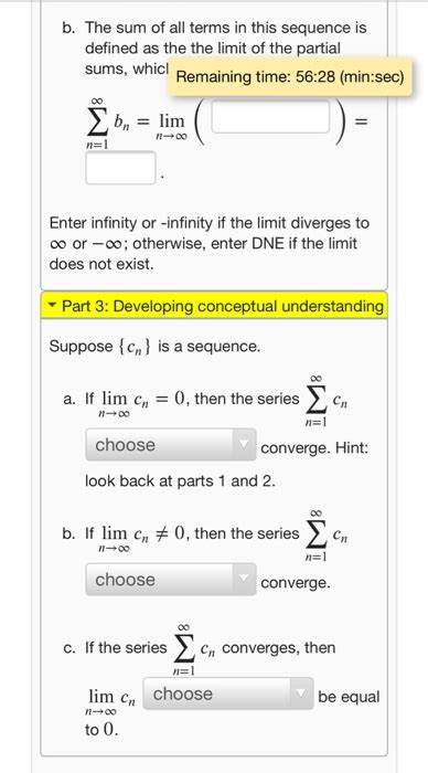 solved 25 points part 1 evaluating a series consider the