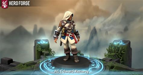 Ac Edward Kenway Made With Hero Forge