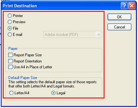 Set Print Destination In Sage 300 ERP Sage 300 ERP Tips Tricks And