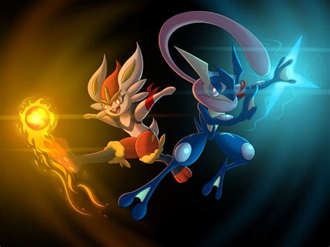 Cinderace And Greninja Pokemon Drawn By Do9bessa Danbooru