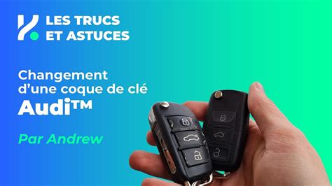 Comment changer la coque d une clé Audi Inokey YouTube
