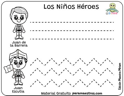 Grafomotricidad Ni Os H Roes Paramaestros