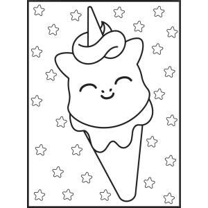 Glaces Des Coloriages Rafra Chissants Imprimer Gratuitement Aux