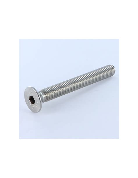 Vis métaux Inox A2 FHC tête fraisée empreinte hexagonale creuse Clé de