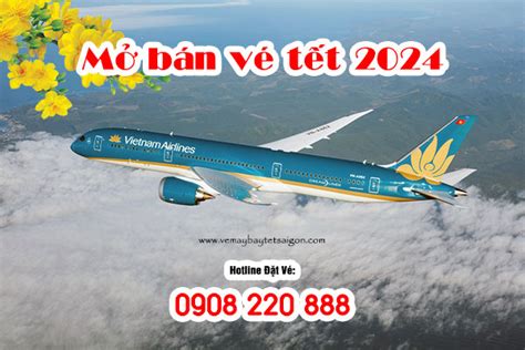 Vietnam Airlines mở bán vé máy bay Tết 2024 Vé Máy Bay Tết Đại lý