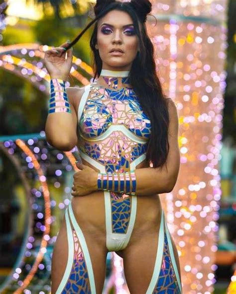 Listed Here Are Photos Of Women Who Are Only Wearing Duct Tape On