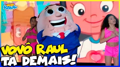 VOVÔ RAUL PÕE A TURMA PRA DANÇAR E CANTAR O TRAVA LÍNGUA MUSICAL