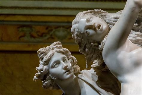 Apollo And Daphne Sculpture At Galleria Borghese Rome