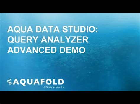 Video Build Sql Queries Advanced Demonstration