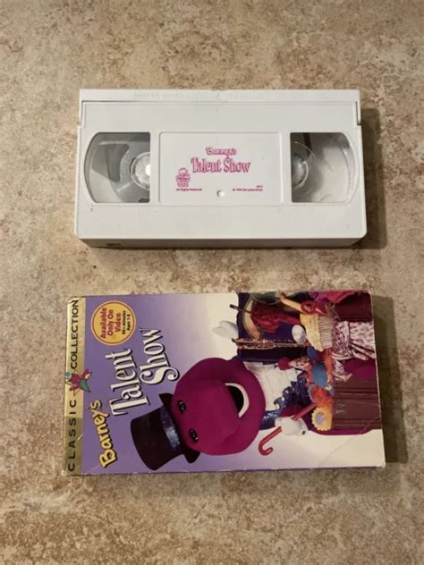 Barney Barneys Talent Show Vhs Eur Picclick Fr