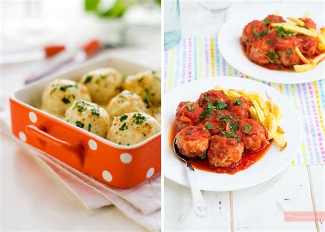 Albóndigas de pollo Recetas de albóndigas para hacer en casa