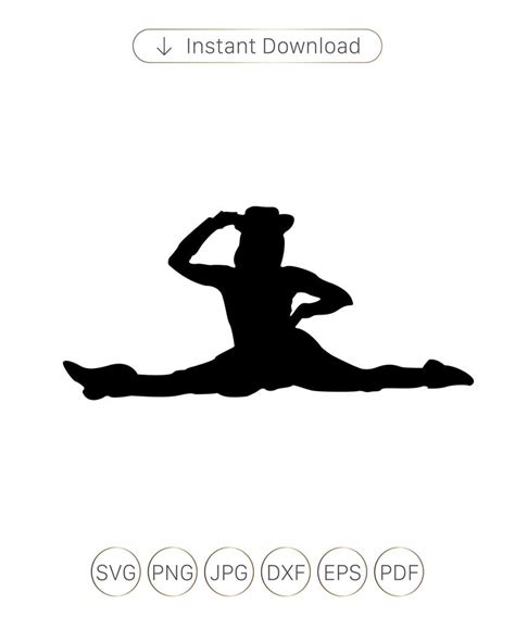 Drill Dance Team Silhouettes Svg Png Eps Dxf Vinyl Ready Files Clip Art