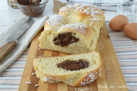 Treccia Brioches Alla Nutella Impasto Facile Sofficissimo