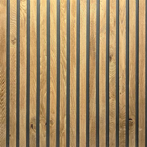 Revestimiento En Listones De Madera Natural Strip Wall Tarima2
