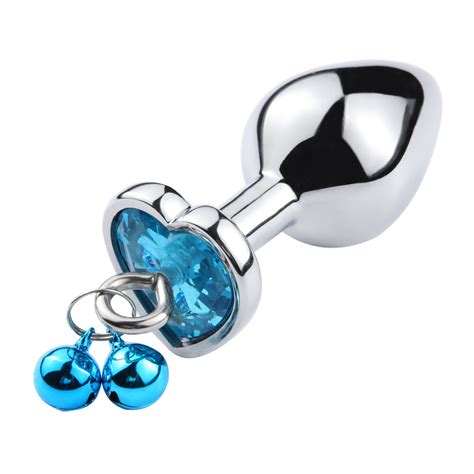 Ssteel H Butt Plug With Jewel And Bells S Moodtime