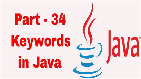 keywords in java in tamil learn java in tamil java tamil vathiyar part 34 youtube