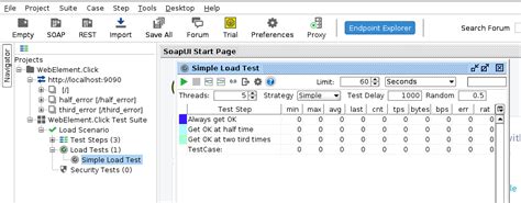 webelement click create load test for rest service in soapui