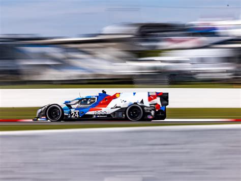 No 24 BMW M Hybrid V8 Finishes Fifth At Laguna Seca Rahal Letterman
