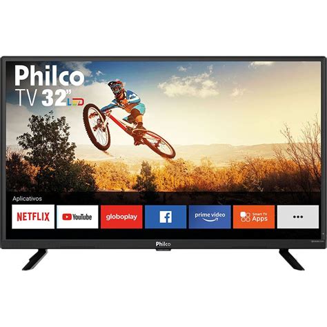 Smart TV LED 32 Philco PTV32G52S HD e Áudio Dolby Conversor Digital