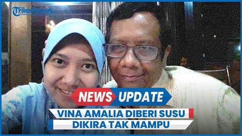 Sosok Vina Amalia Anak Mahfud Md Diberi Susu Oleh Dosen Dikira Tidak