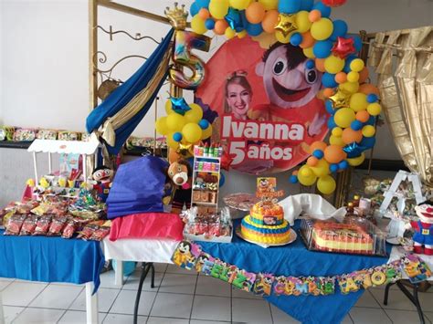 Temática beli y beto Fiestas infantiles Mesa de dulces Fiesta