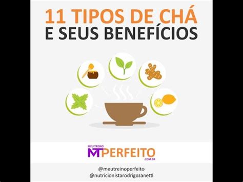 11 tipos de chá e seus benefícios YouTube