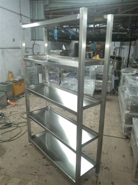 Shelves Stainless Steel Storage Rack Kg At Rs Piece In