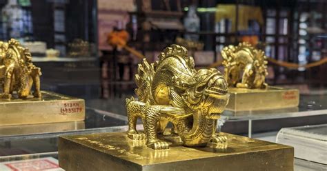 Chùm ảnh 100 năm Musée Khải Định Bảo tàng Cổ vật Cung đình Huế Báo