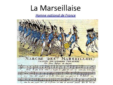 La Marseillaise Hymne National De France Paroles Allons