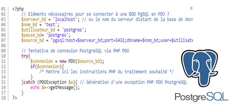 comment se connecter à une bdd postgresql via php pdo