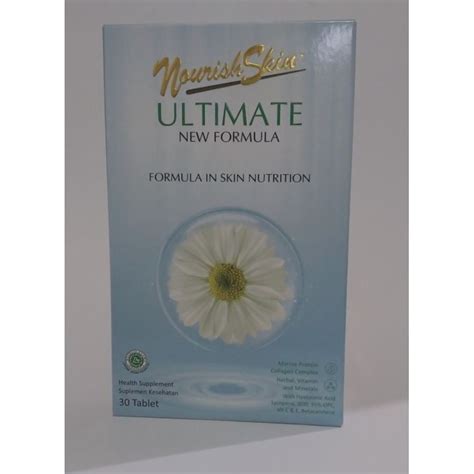 Jual Nourish Skin Ultimate New Formula 15 30 Tablet Vitamin Dan