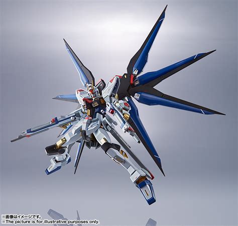 Metal Robot Spirits Strike Freedom Gundam Figure Bandai Tamashii