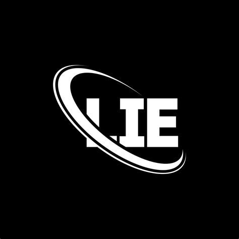 logotipo de mentira carta de mentira diseño del logotipo de la letra