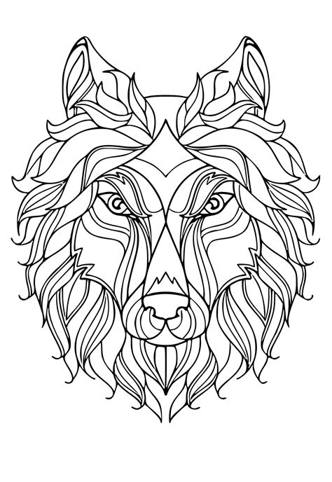 Arriba 54 Images Dibujo Lobo Mandala Viaterra Mx
