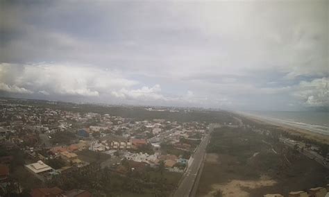 Aracaju tem alta possibilidade de chuva céu nublado nesta quinta