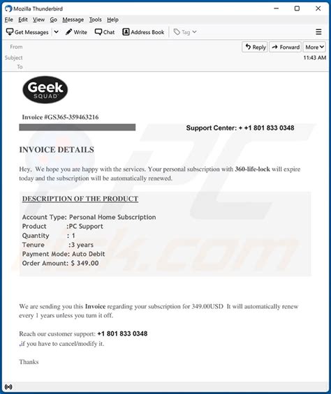 Geek Squad Email Scam Removal And Recovery Steps Updated 44 OFF