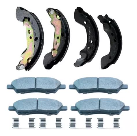 Kit Balatas Delanteras Y Traseras Versa Wagner Env O Gratis
