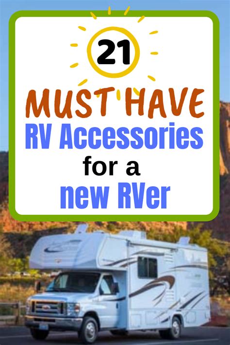 29 Must Have RV Accessories For A New Camper Or Travel Trailer Rv