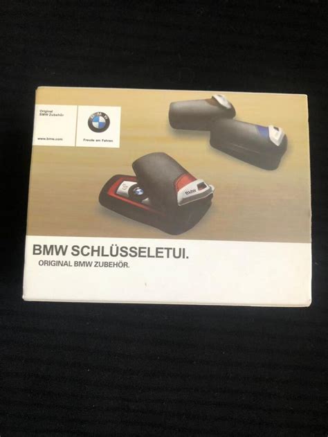 BMW orjinal deri anahtar kılıfı Araba Yedek Parça ve Aksesuar