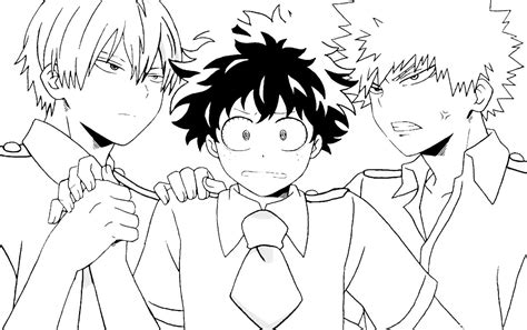 Desenhos De Izuku Midoriya Para Colorir 60 Desenhos Para Colorir