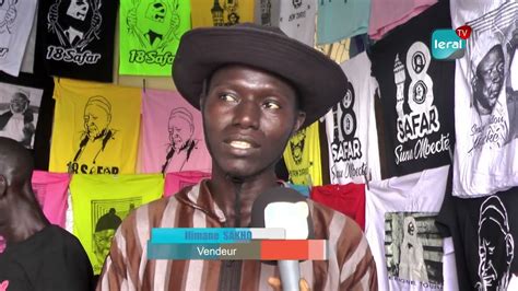 Touba Les T shirt à l effigie de Serigne Bamba et autre guides vendus