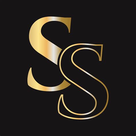Monogram SS Logo Design SS Logotype 19482682 Vector Art At Vecteezy