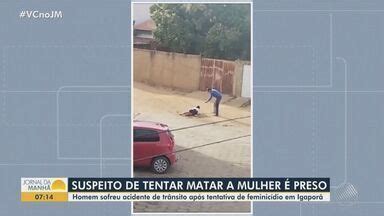 Jornal da Manhã Suspeito de tentar matar ex companheira a tiros no