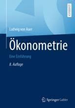 Ökonometrie Eine Einführung SpringerLink