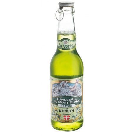 Biere La Verte Du Mont Blanc Au GENEPI DOLIN Beer Genepi Absyntium